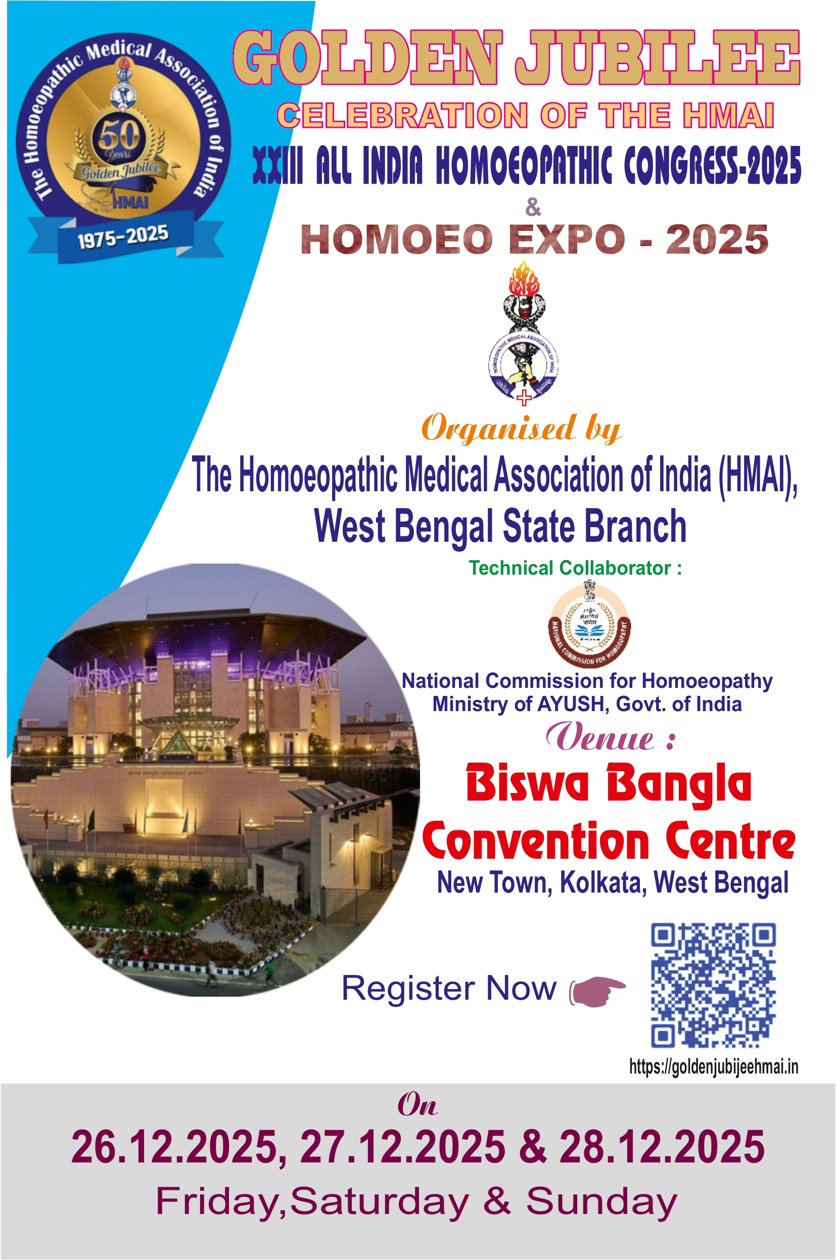 The Homoeopathic Medical Association of India (HMAI) – Golden Jubilee Celebration